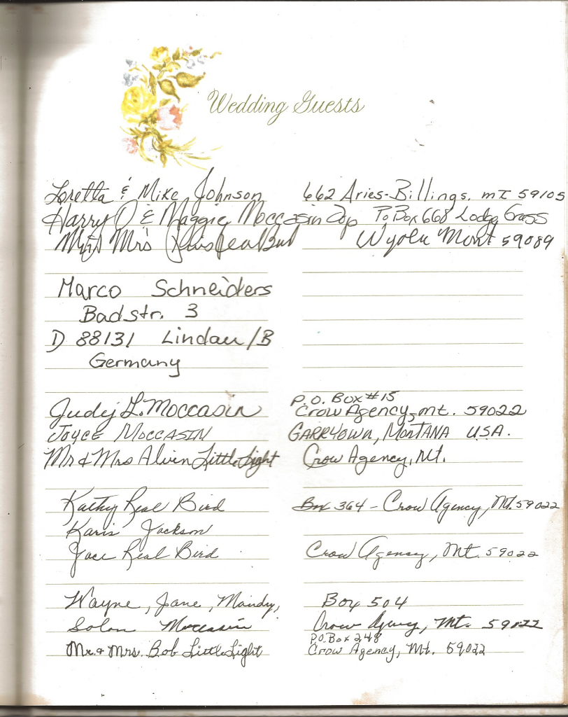 Crow Adoption of Anthony B. James - Native American Indigenous Church